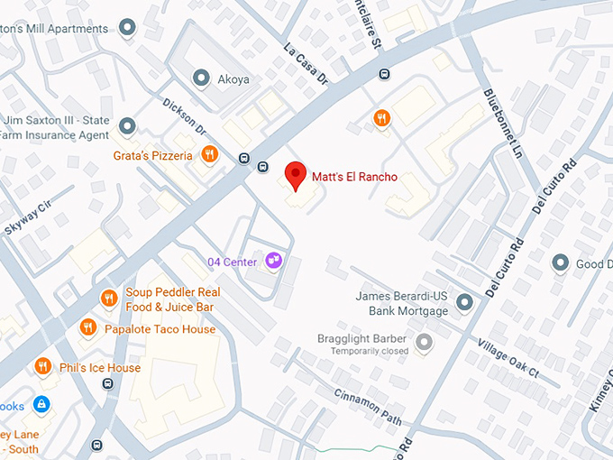 16. matt's el rancho map