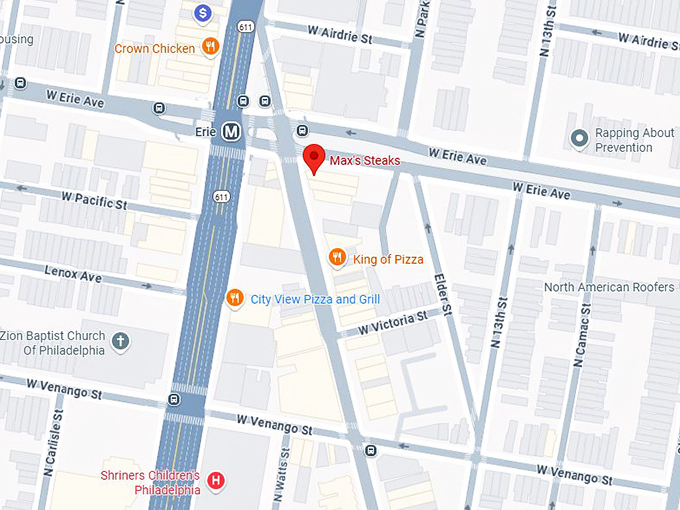 16. max's steaks map