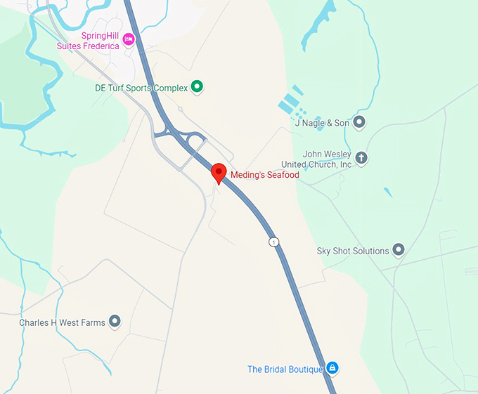 16. meding's seafood map