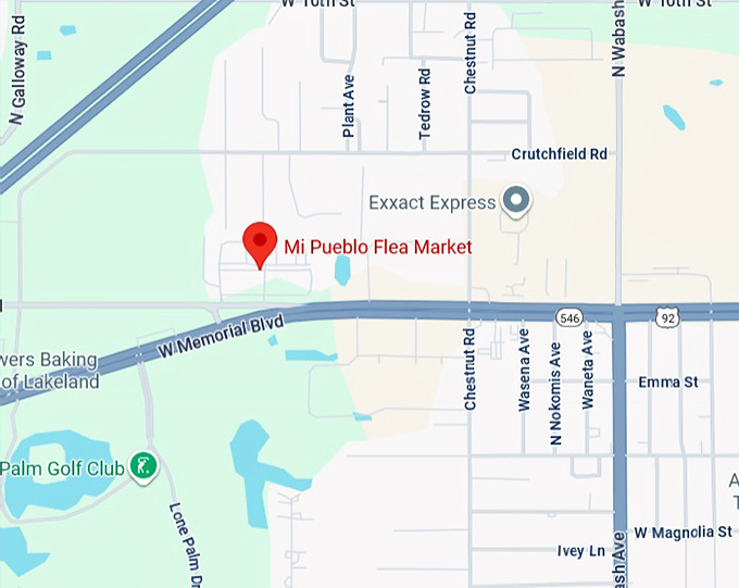 16. mi pueblo flea market map