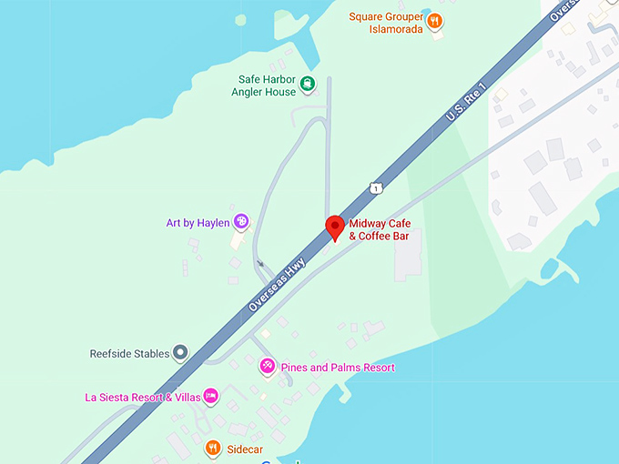 16. midway cafe & coffee bar map