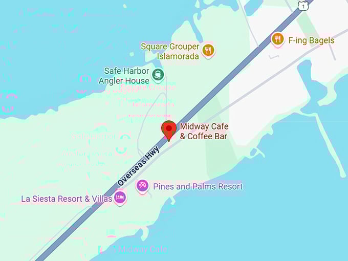16. midway cafe & coffee bar map