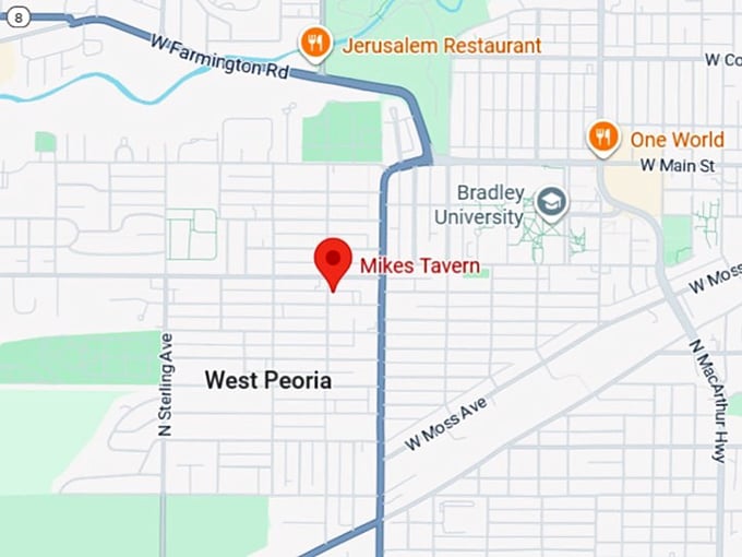 16. mike's tavern map