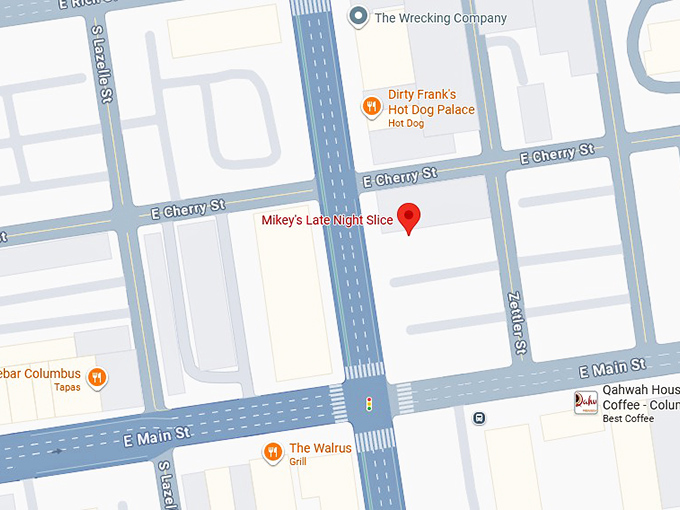 16. mikey's late night slice (268 s 4th st) map