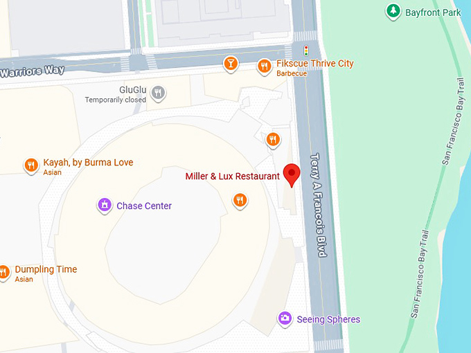 16. miller & lux map