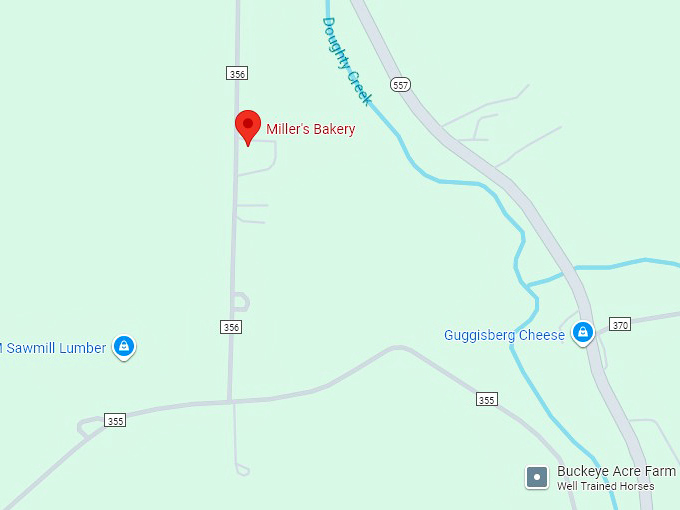 16. miller's bakery map