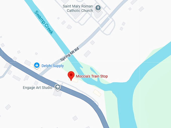 16. moccia's train stop map