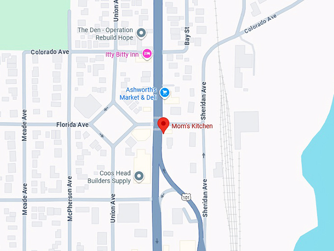 16. mom&rsquo;s kitchen map