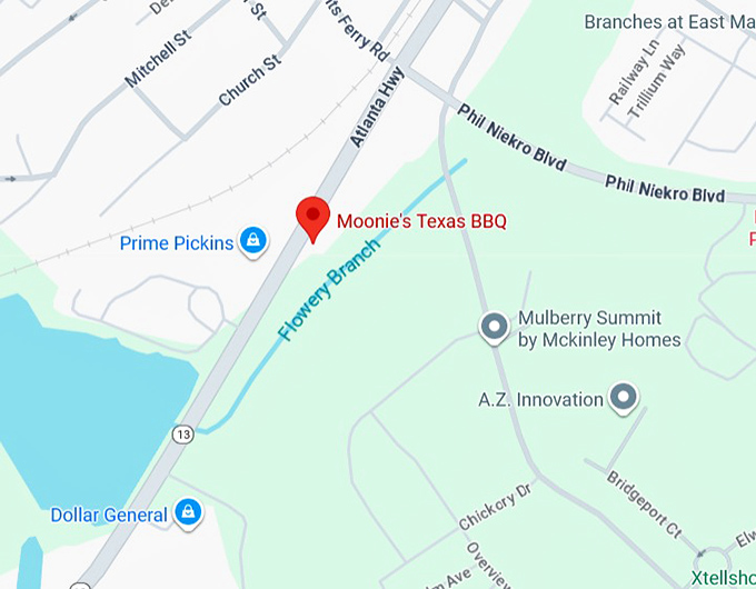 16. moonie's texas bbq map