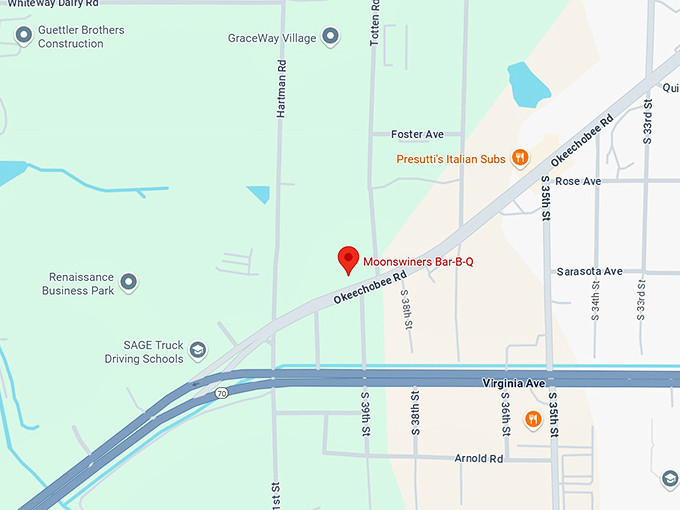 16. moonswiners bar b q map