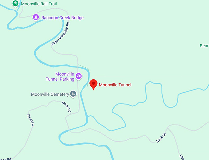 16. moonville tunnel map