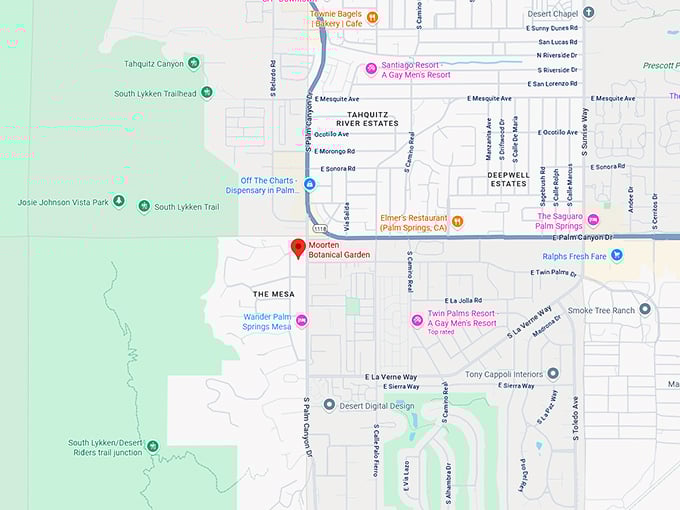 16. moorten botanical garden map