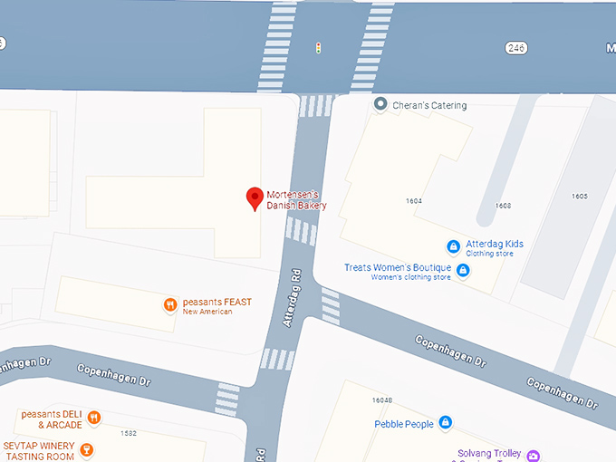 16. mortensen's danish bakery map