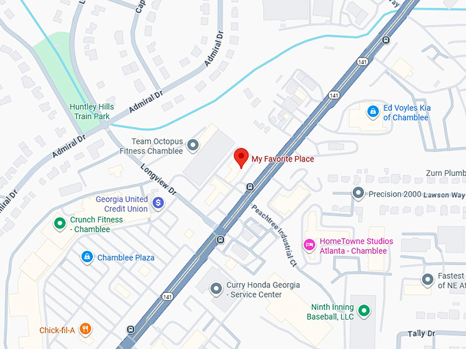 my favorite place map