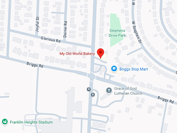 16. my old world bakery map