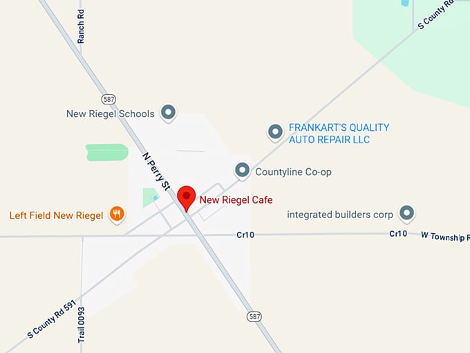 16. new riegel cafe map