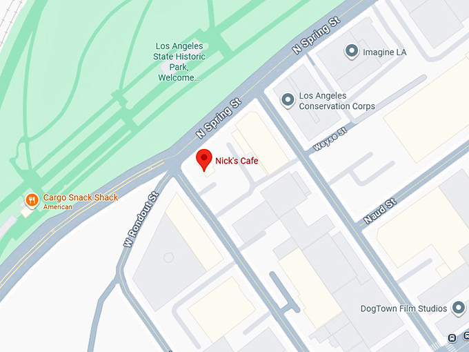 16. nick&rsquo;s caf&eacute; map