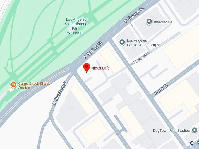 16. nick&rsquo;s caf&eacute; map