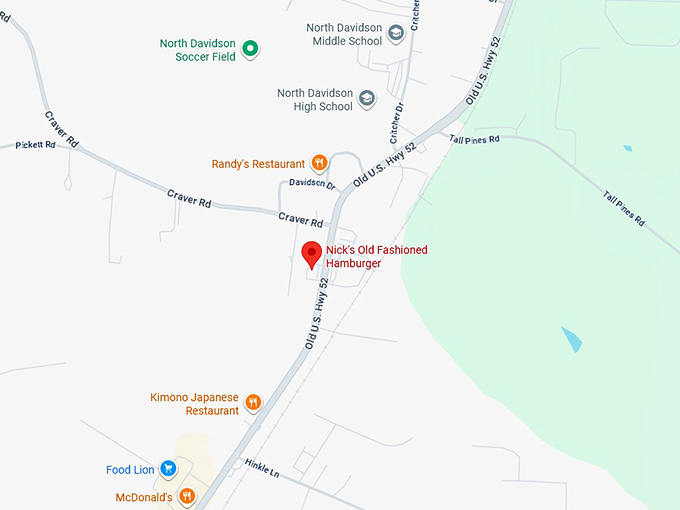 16. nick&rsquo;s old fashion hamburger map