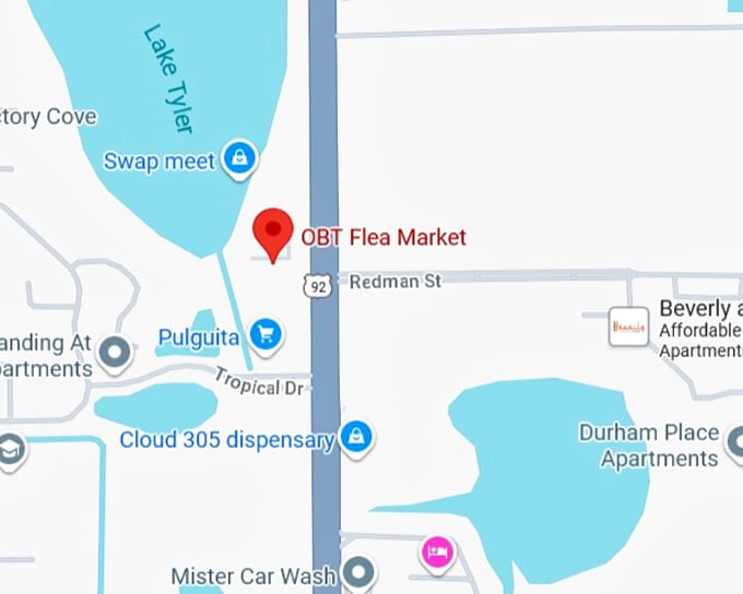 16. obt flea market map