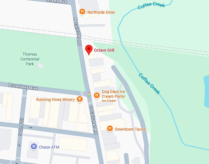 16. octave grill map