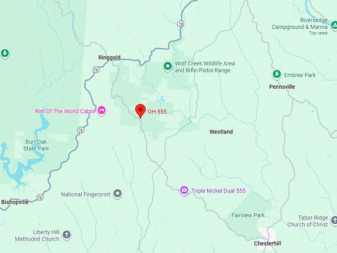 16. ohio state route 555 map