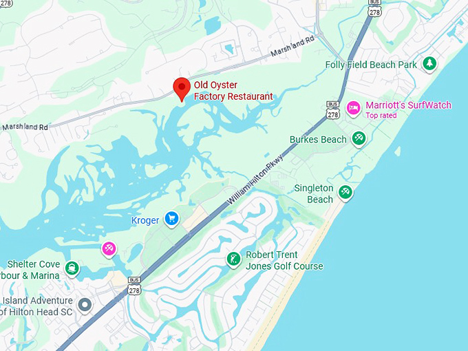 16. old oyster factory restaurant map