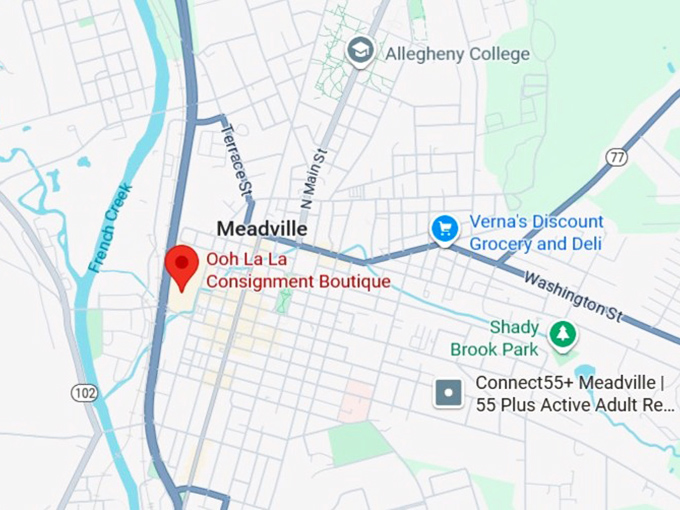 16. ooh la la consignment boutique map