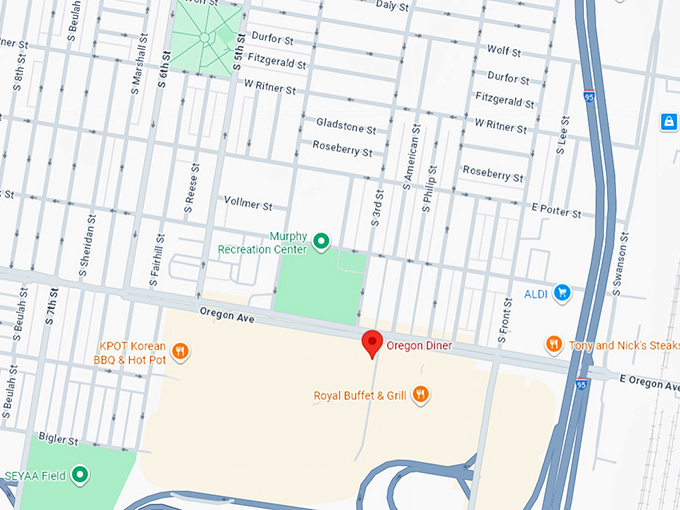 16. oregon diner map