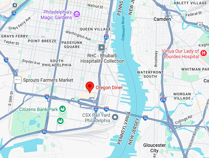 16. oregon diner map