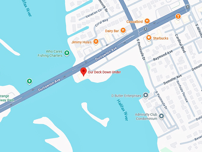 16. our deck down under map