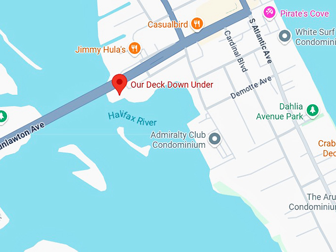 16. our deck down under map