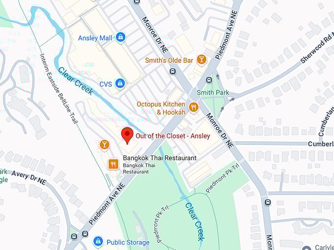 16. out of the closet ansley map