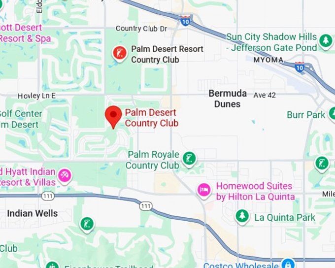 16. palm desert country club map