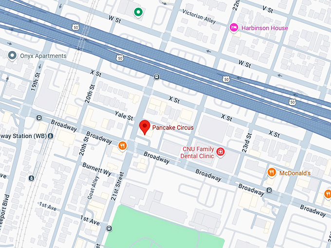 16. pancake circus map