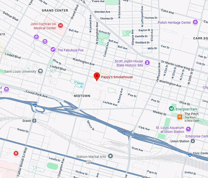 16. pappy's smokehouse map