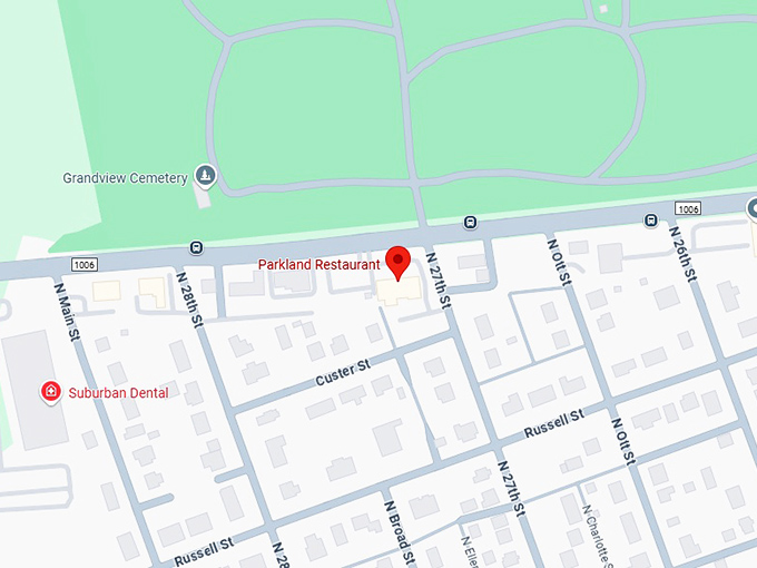 16. parkland restaurant map