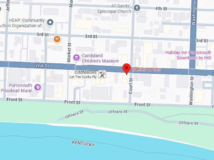 16. patties & pints map