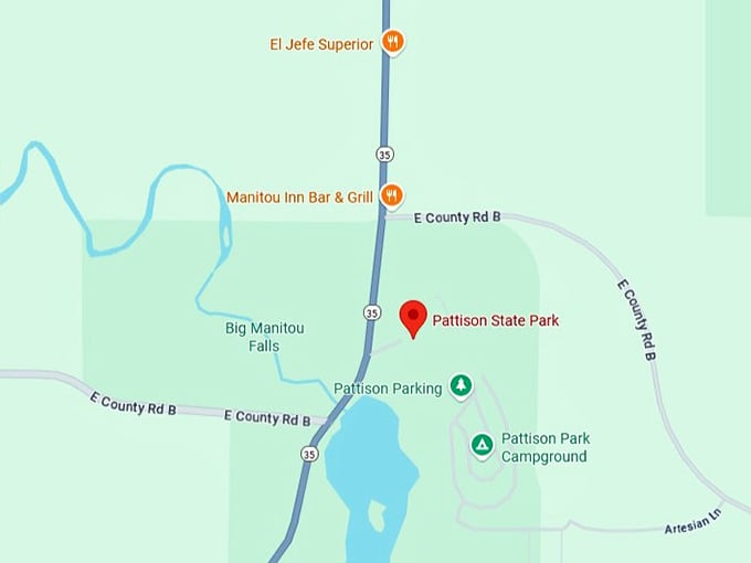 16. pattison state park