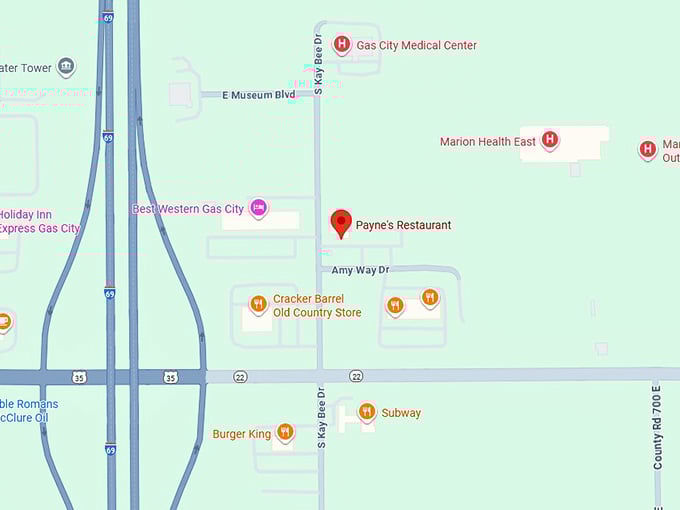 16. payne&rsquo;s restaurant map