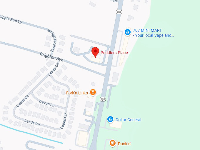 16. peddlers place map