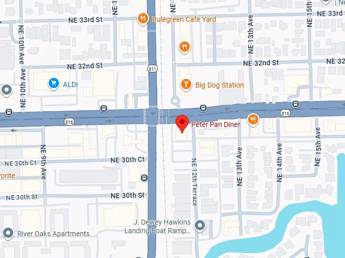 16. peter pan diner map