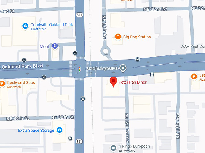 16. peter pan diner map