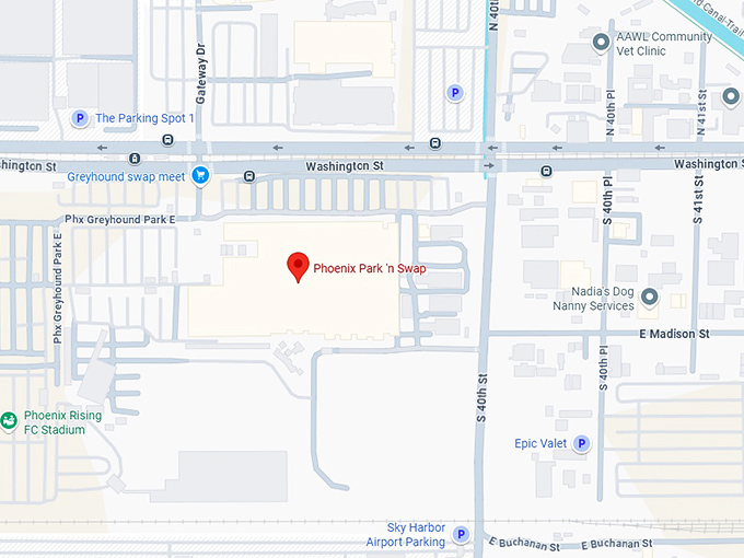 16. phoenix park 'n swap map
