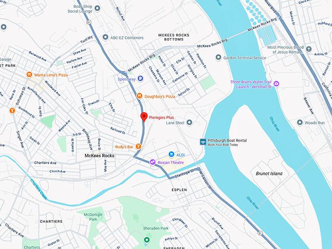 16. pierogies plus map