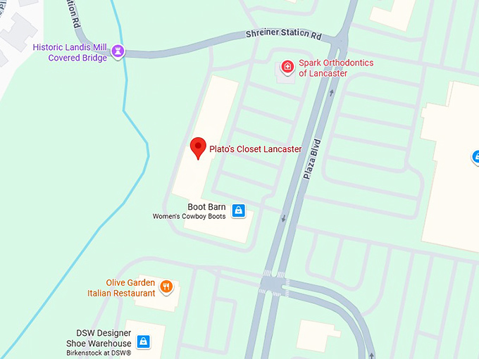 16. plato's closet lancaster map