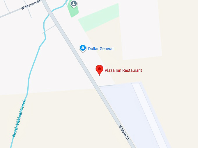 16. plaza inn restaurant map