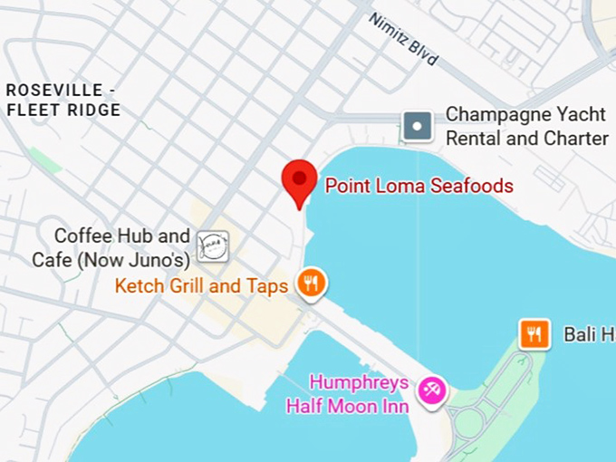 16. point loma seafoods map