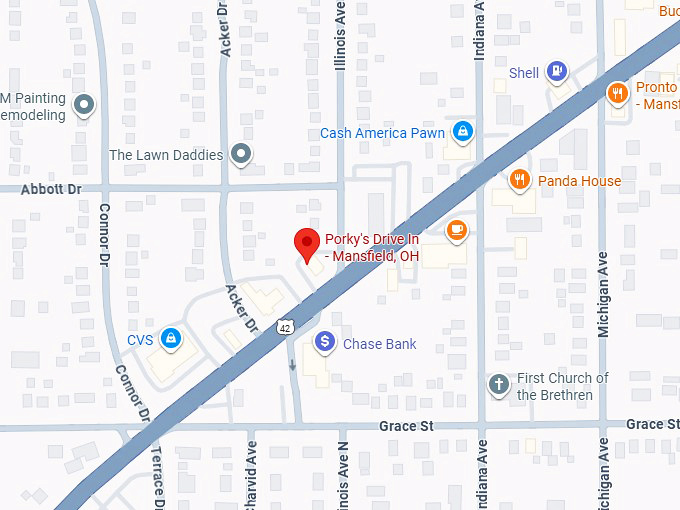 16. porky's drive in mansfield, oh map