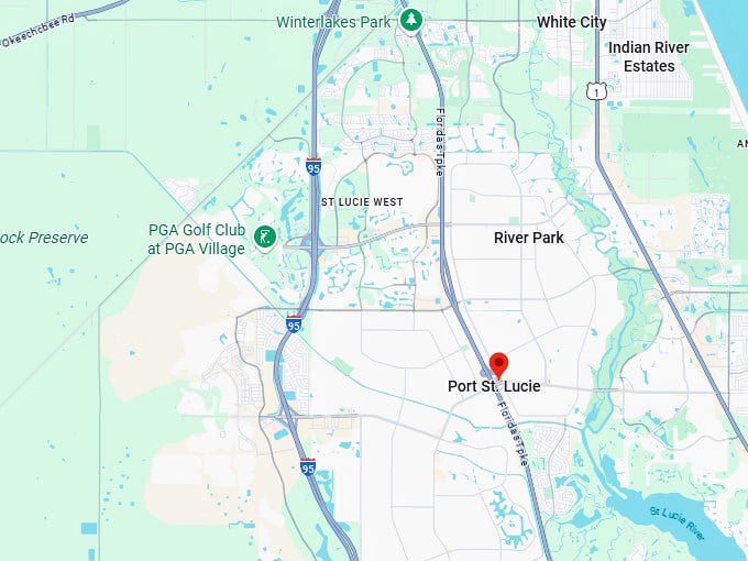 16. port st. lucie map